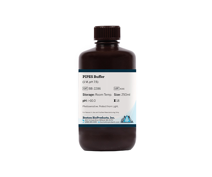 PIPES Buffer (1 M, pH 7.5) - 250ml | Scientist.com